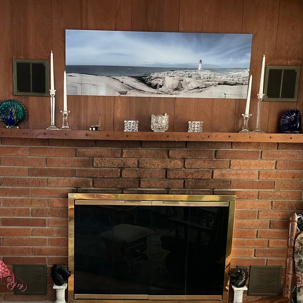 Yellow Squares Mirror Graphic Frameless Mirror Large Geometric Mirror ...