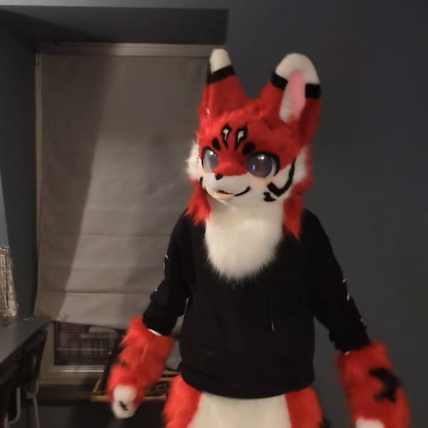 Toony Footpaw Fursuit Kemono Toony Kigurumi Fursona Kawaii Outdoor Foot ...