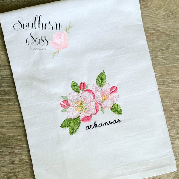 Azalea Machine Embroidery Design 136 X 130mm 5.35 X 5.08 - Etsy