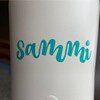 Vinyl Name Decal - Name Decal for Yeti Cup, Name Label, Yeti Rambler ...