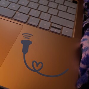 Sonographer Decal Ultrasound Tech Gifts Car Decal Cell Phone Decal ...