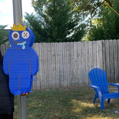 Blue Rainbow Friends Full Body Pinata Hand Crafted-made to Order - Etsy