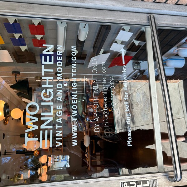 Custom Store Front Decals, Custom Logo Decal, Window Door Lettering ...