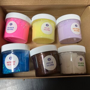 Toasted Marshmallow Memory Foam Scented Fluffy Slime W/ Kawaii - Etsy