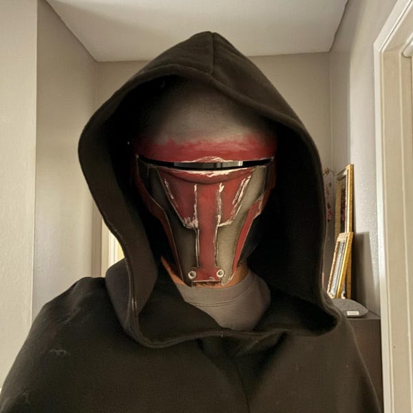 Darth Revan Mask Star Wars KOTOR Prop ROTS Helmet Sith Cosplay - Etsy