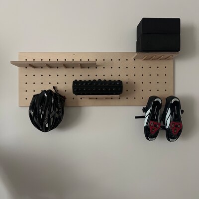 Pegboard Wooden Shelf / the Wall Organizer RECTANGLE Birch, Plywood ...