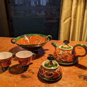 Small Red Pottery Mug Liquor Mug Pottery Tumbler Gift for | Etsy