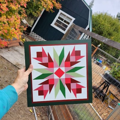 Barn Quilt, Crow Barn Quilt, Wall Decor, Primitive, Barn Quilt Outdoor ...
