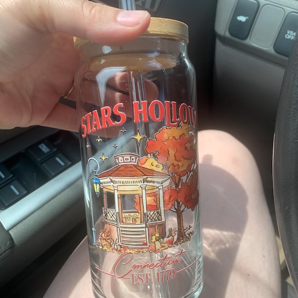 Gilmore Iced Coffee Glass Cup | Gilmore Gift | Beer Can Glass Cup ...