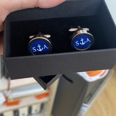 Vintage Pin up Cuff Links of a Short Skirted Maid 1950s Kitch - Etsy