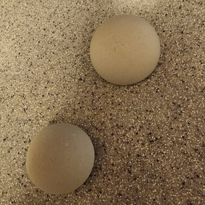 Minimalist Concrete Magnets. Modern Half Moon Fridge Magnets. - Etsy