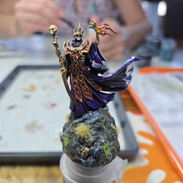 Renegade Lich Miniature for D&D, Dungeons and Dragons, Pathfinder and ...