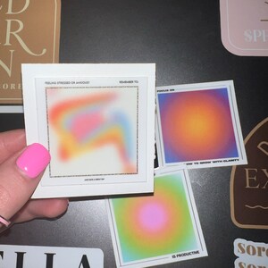 Focus Aura Sticker, Stickers, Stickers Aesthetic, Stickers Laptop ...
