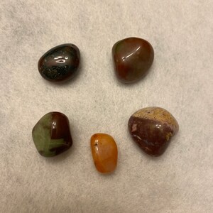 Fancy Jasper, Fancy Jasper Tumble Stone, Tumbled Fancy Jasper, Polished ...