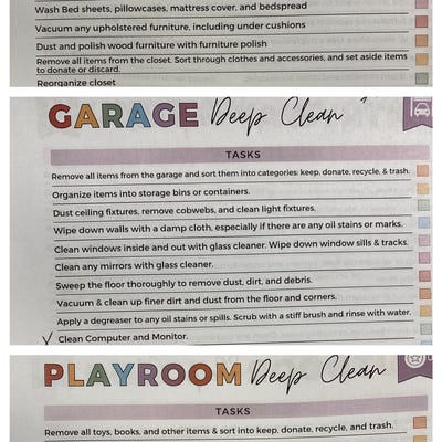 Editable Kids Chore Chart Bundle,kids Daily Checklist Canva,editable ...