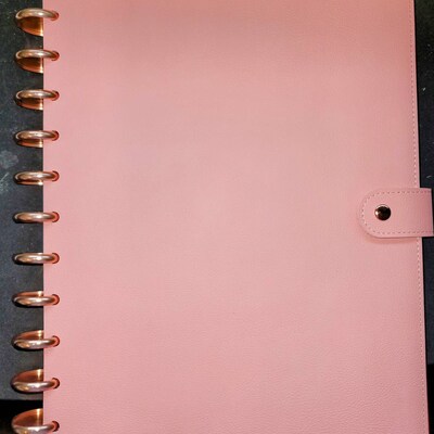 Custom Stamped Cardstock Discbound Dividers Pink-black-blue-red Foiled ...