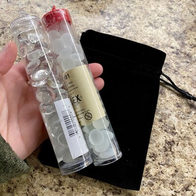 Clear Glass Gaming Stones Counters for Tabletop RPG, Card, and Board ...