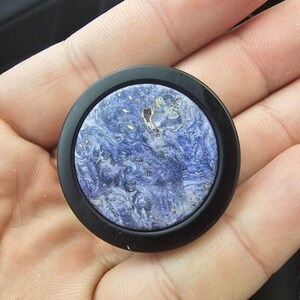 Pentagram Black Ear Plugs With Engraving, Black Star Ear Gauges 20mm 13 ...