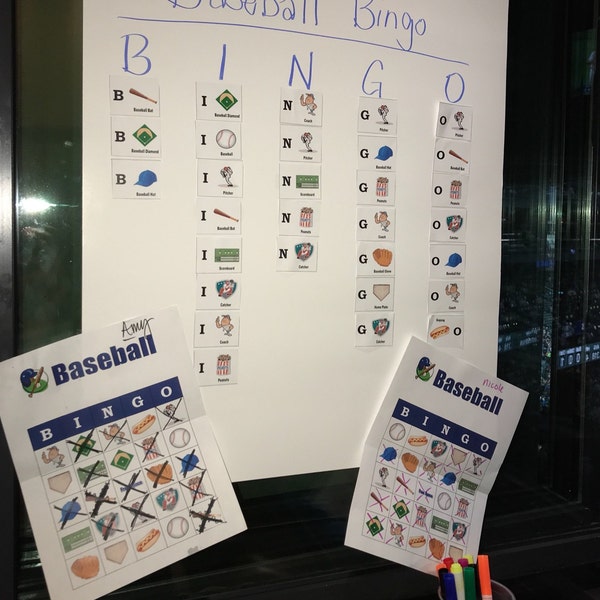 Sports Bingo Game: 30 Printable Birthday Party Cards (PDF) - Etsy