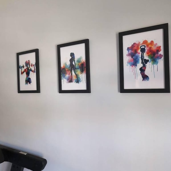 Barber Decor Set - 3 Barbers Posters | Haircut Shop Print | Men's ...