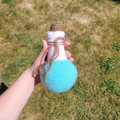 Potion Bottle Crochet Patterns Crochet Dice Bag Pattern Magic Potion ...