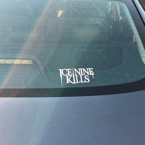 Psychos Ice Nine Kills Decal, Ice Nine Kills Sticker, Horror Stickers ...