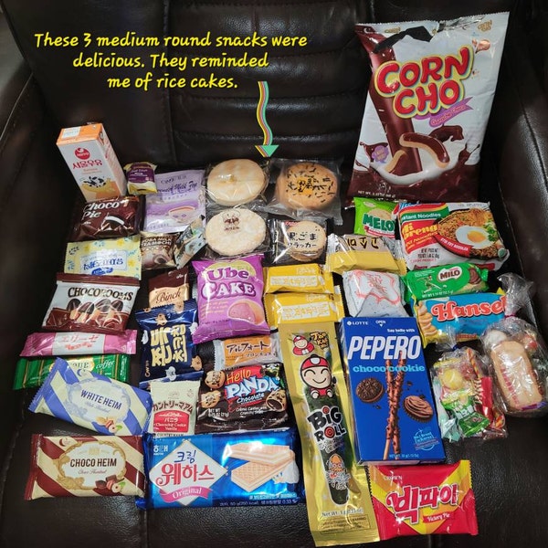 Asian Snack Box Best Value Snack Box Drinks & Full Size Assorted ...