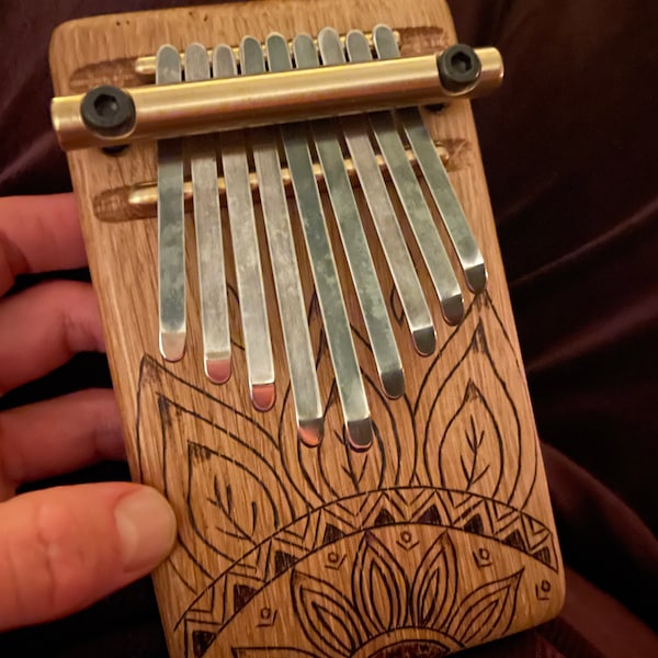 Wind Chimes Wood Custom Handmade Musical Instrument Healing Meditation ...