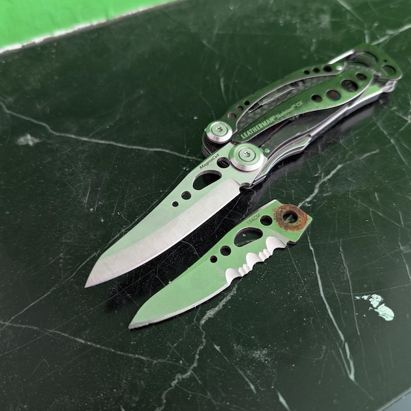 Custom Blade for Leatherman Skeletool in Magnacut Steel - Etsy