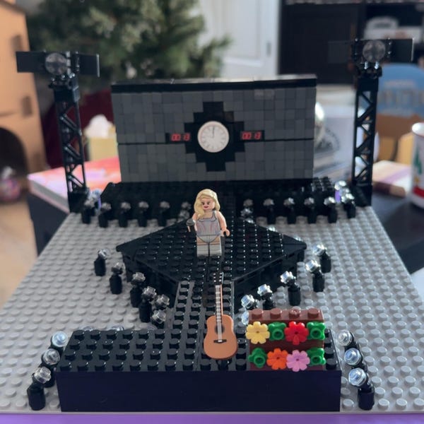 Eras Tour Stage Model Building Brick Instruction Digital File Download ...