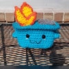 Dumpster Fire PDF Crochet Pattern Twinkie Chan 100% Soft Amigurumi - Etsy