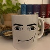 Roblox Man Face Mug 11oz 15 Oz Double Sided Ceramic Mug Gamer Roblox ...