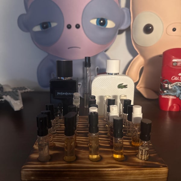 Perfume Sample Holders - Fragrance Organizer - Atomizer Storage - 2-10 ...