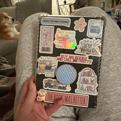 Blue Bookish Holographic Sticker Bundle Bookish Kindle Stickers Book ...