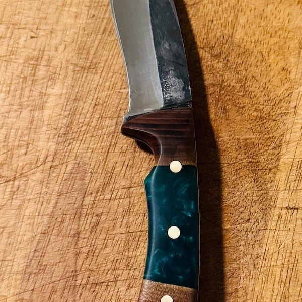 Hand Forged Every Day Carry Seax Knife, Seax Hunting Knife, EDC Camping ...