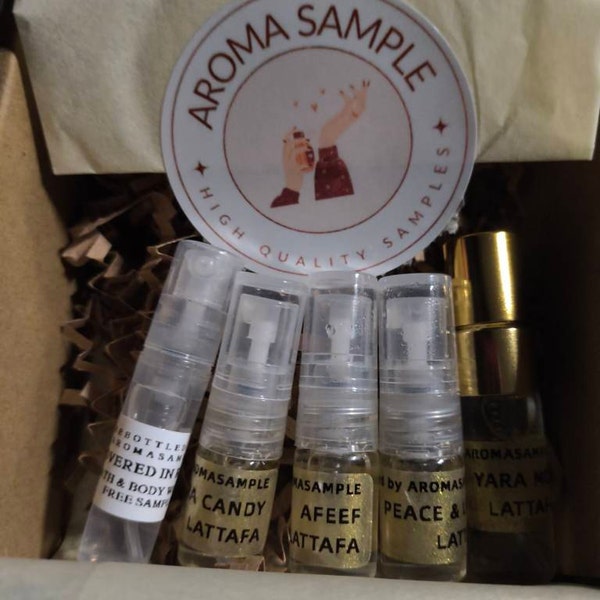 Lattafa Nebras Perfume SAMPLE in a Quality GLASS Atomizer 2ml, 3ml, 5 Ml, 10 Ml Middle Eastern ...