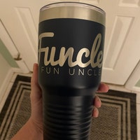 Funcle Fun Uncle Tumbler Funny Gifts for Uncles Gifts for Brothers ...