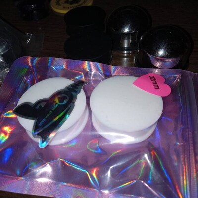 White Non-flare Acrylic Ear Plugs Stretchers Gauges Pair/kit - Etsy