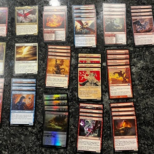 BLOOD Full Art Token by Darkside Tokens Magic the Gathering MTG - Etsy