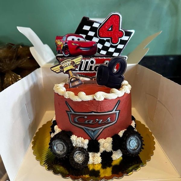 3D handmade FNF Cake Topper and 2pcs Mini Topper / Cupcake Topper ...