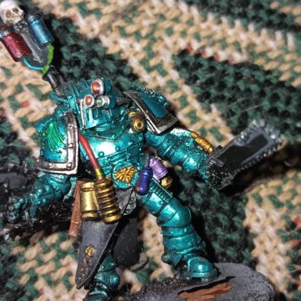 Warhammer 40k Tyranids Carnefix Devourer Guns and Barber Guns Painted ...