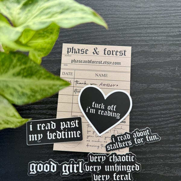 Book Boyfriend Sticker,, Booktok Sticker, Book Stickers for Kindle ...