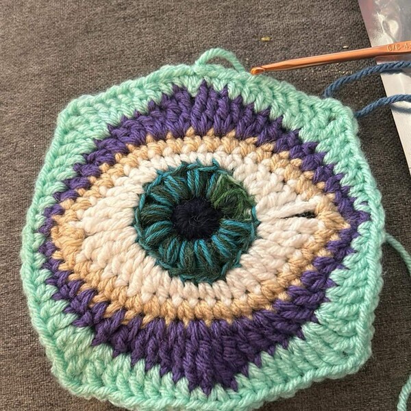 4 Pattern Bundle - Crochet Eye Outfit - Eye Sweater, Eye Top, Bucket ...