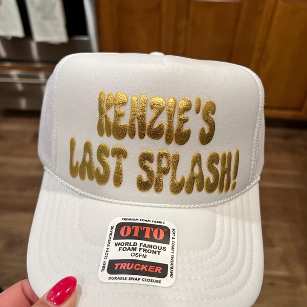 Custom Puff Print Hat, Custom Foam Hat, Custom Mesh Trucker Hat, High ...