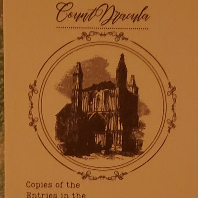 Count Dracula Horror Bookmark, Vintage Vampire Bookmarks, Gothic Gift ...