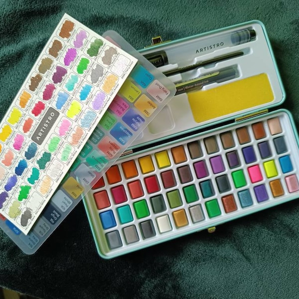 12 Metallic Acrylic Paint Pens Extra-fine Tip for Rock Painting, Kids ...