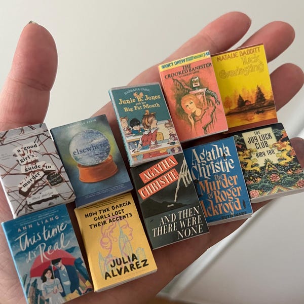 5mm Foam Mini Book Magnets | Mini Book Display | TBR | Book Lover Gift ...