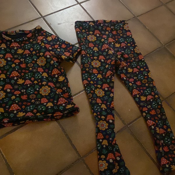 Pajama Set PDF Sewing Pattern for Girl or Boy, Download Easy Printable ...