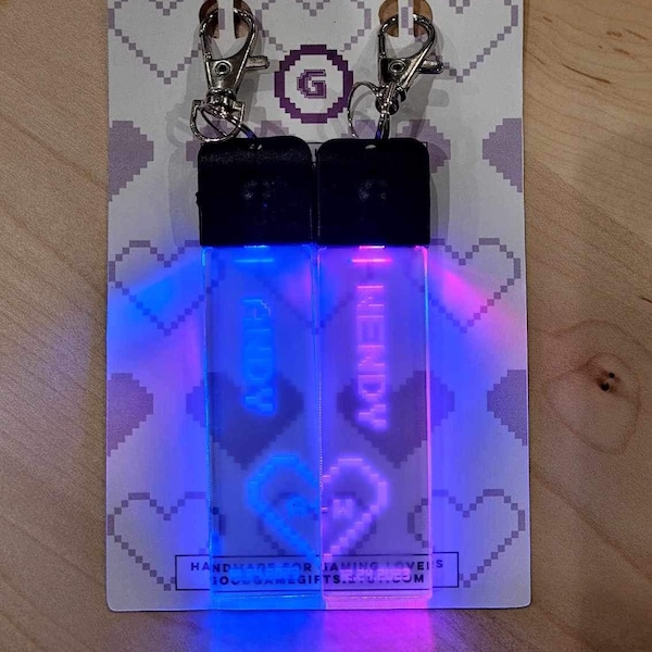 Custom Camo Nametag LED Keychain | Personalized COD Military Theme ...