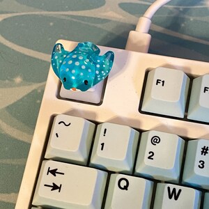 ARTISAN Manta Ray Keycap Ocean Sea Resin Keycaps - Etsy
